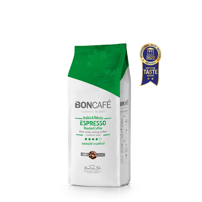 Boncafe Classic Espresso - Dark Roast (Bean Coffee) Roasting Strength ...