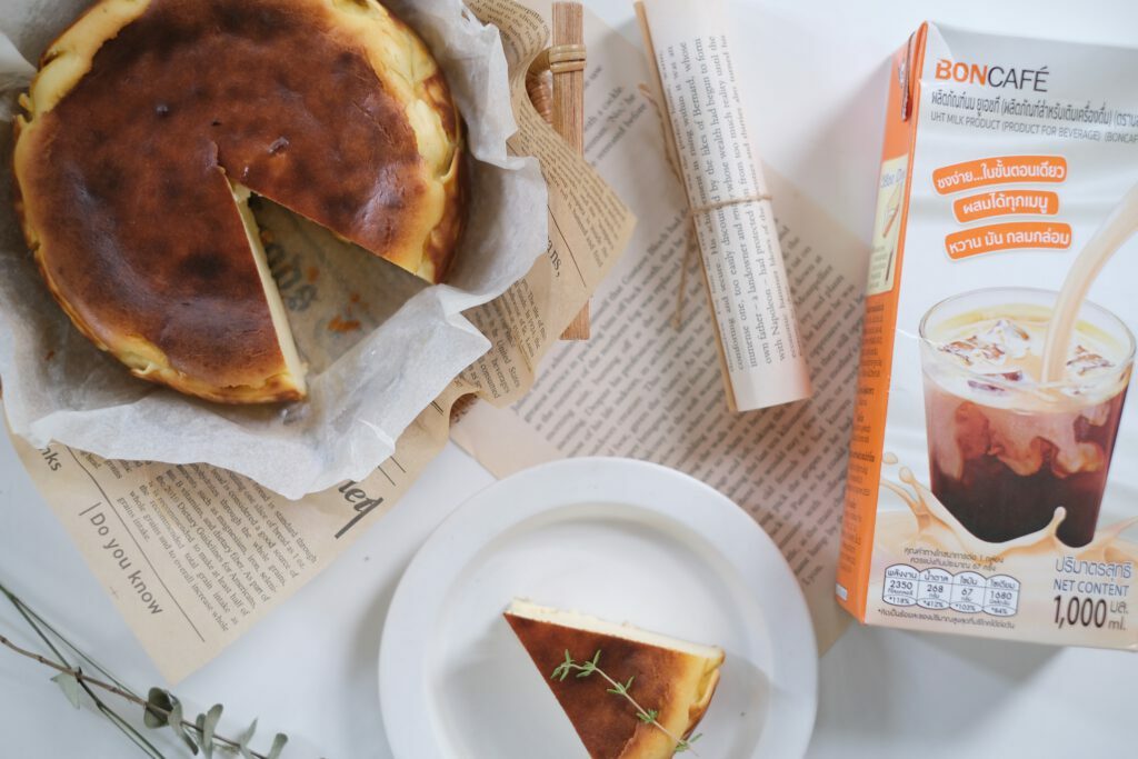 Basque Burnt Cheesecake - Boncafe (Thailand)