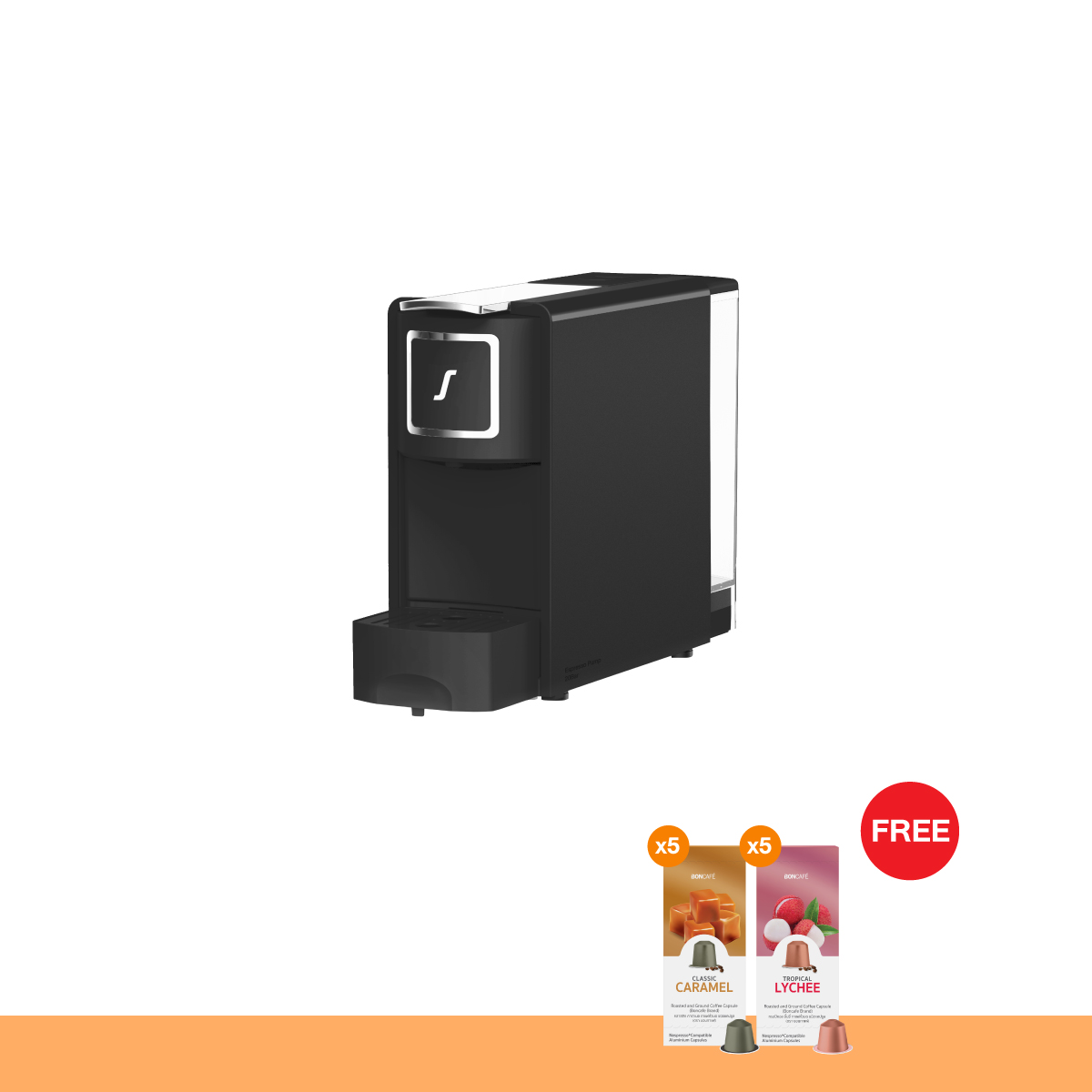 Promotion : Segafredo Capsule Machine Free Boncafe Coffee Capsule 10 ...